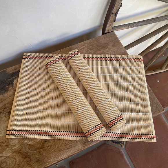 Hand Crafted | Accents | Mcm Tiki Bar Place Mats Decor Item Vtg 6s ...